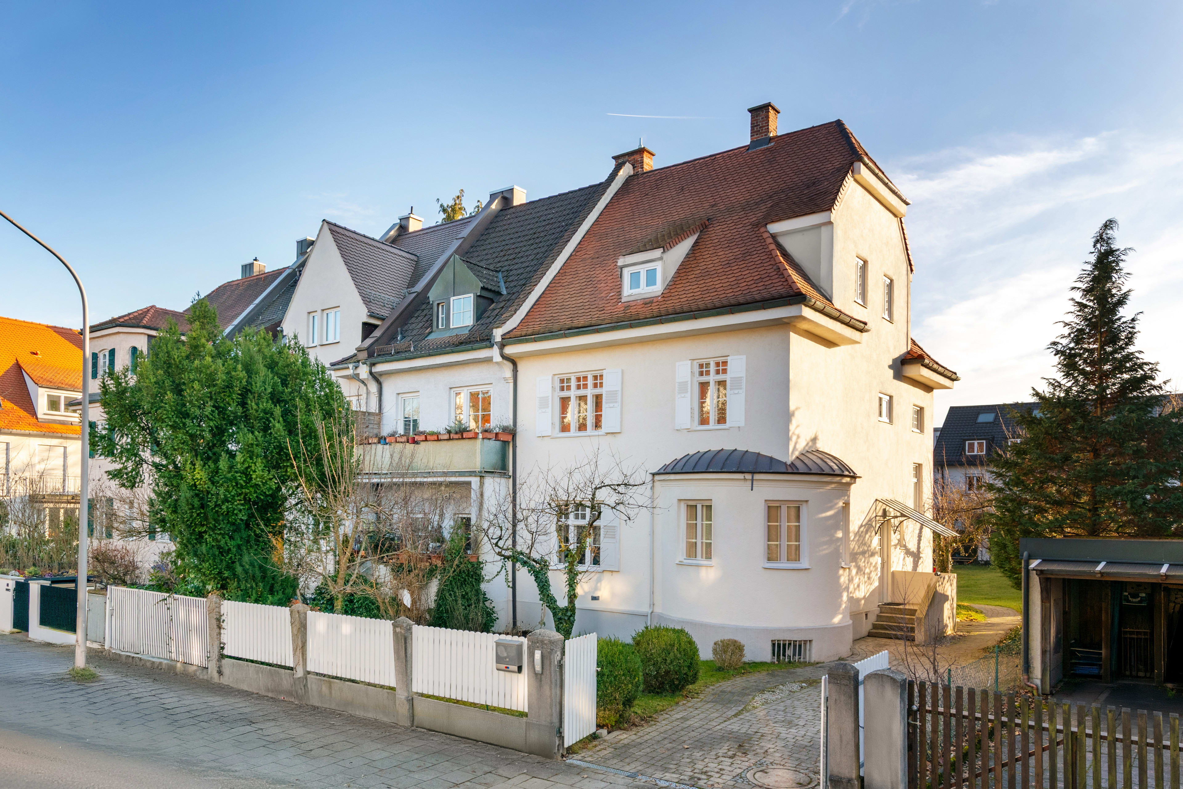 Charming historic corner house from 1909 with an enchanting south ...