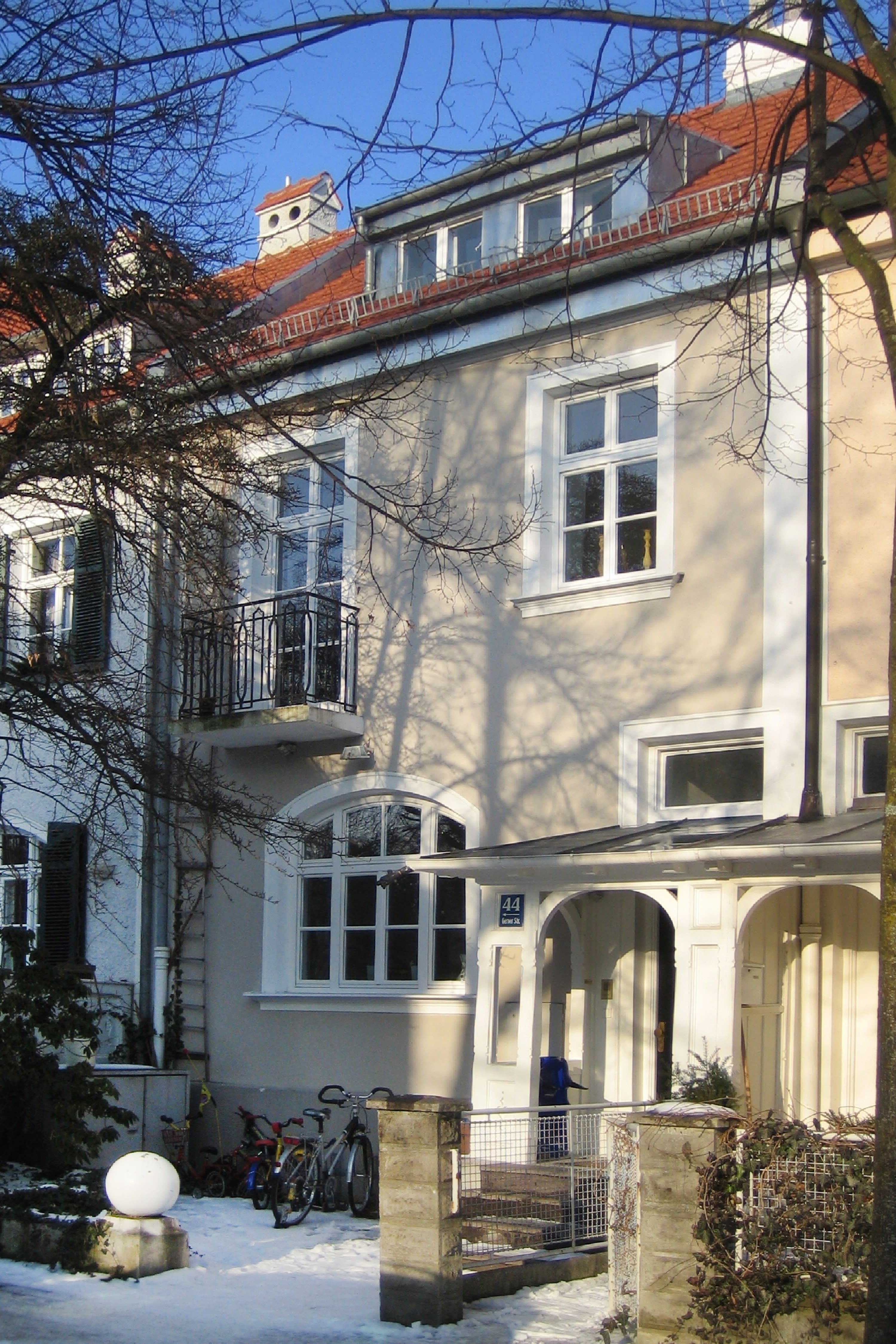 Historisches Reihenhaus von 1893