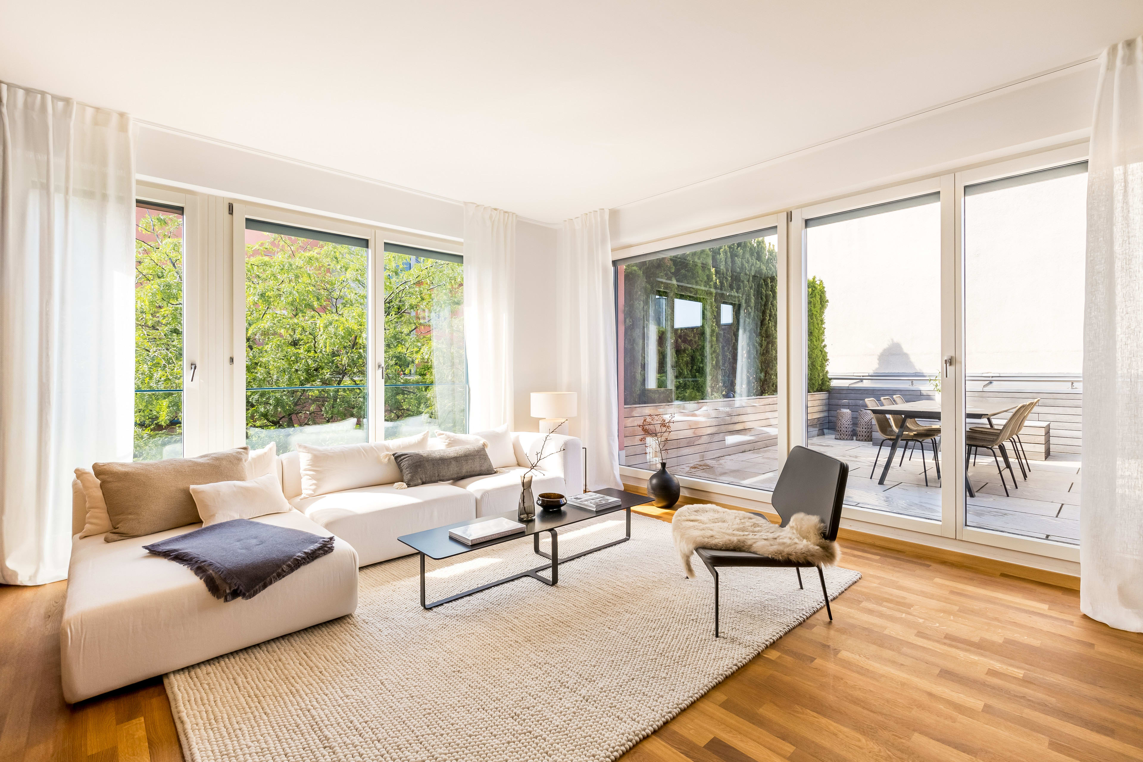 Spektakul Re 4 Zimmer Penthouse Wohnung Mit Ca 54 M Gro Er