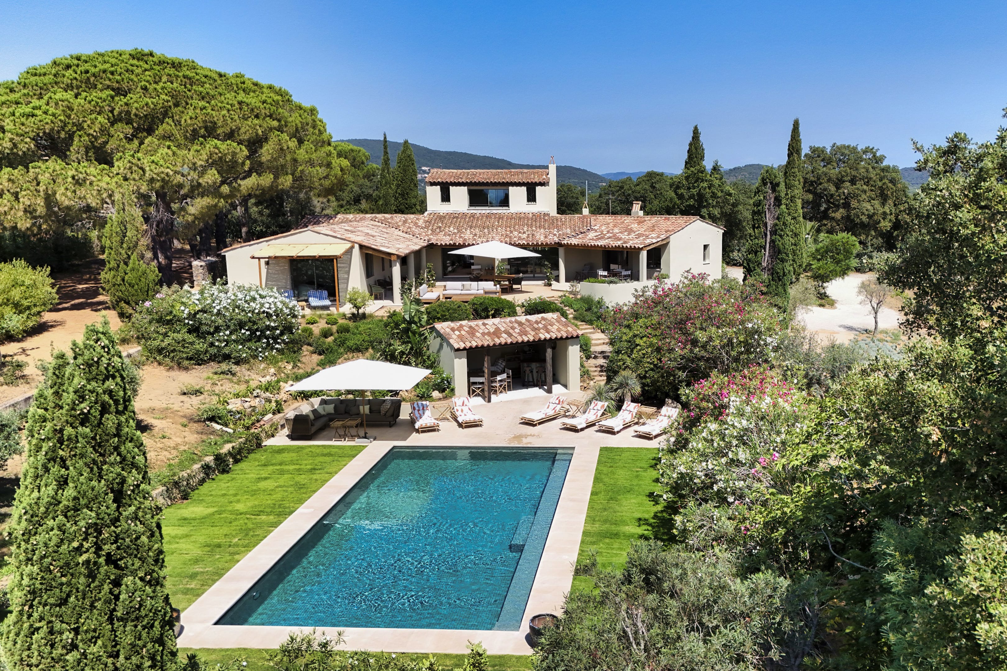 Ramatuelle - Traumanwesen in La Quessine mit Pool, Boule-Bahn und ...